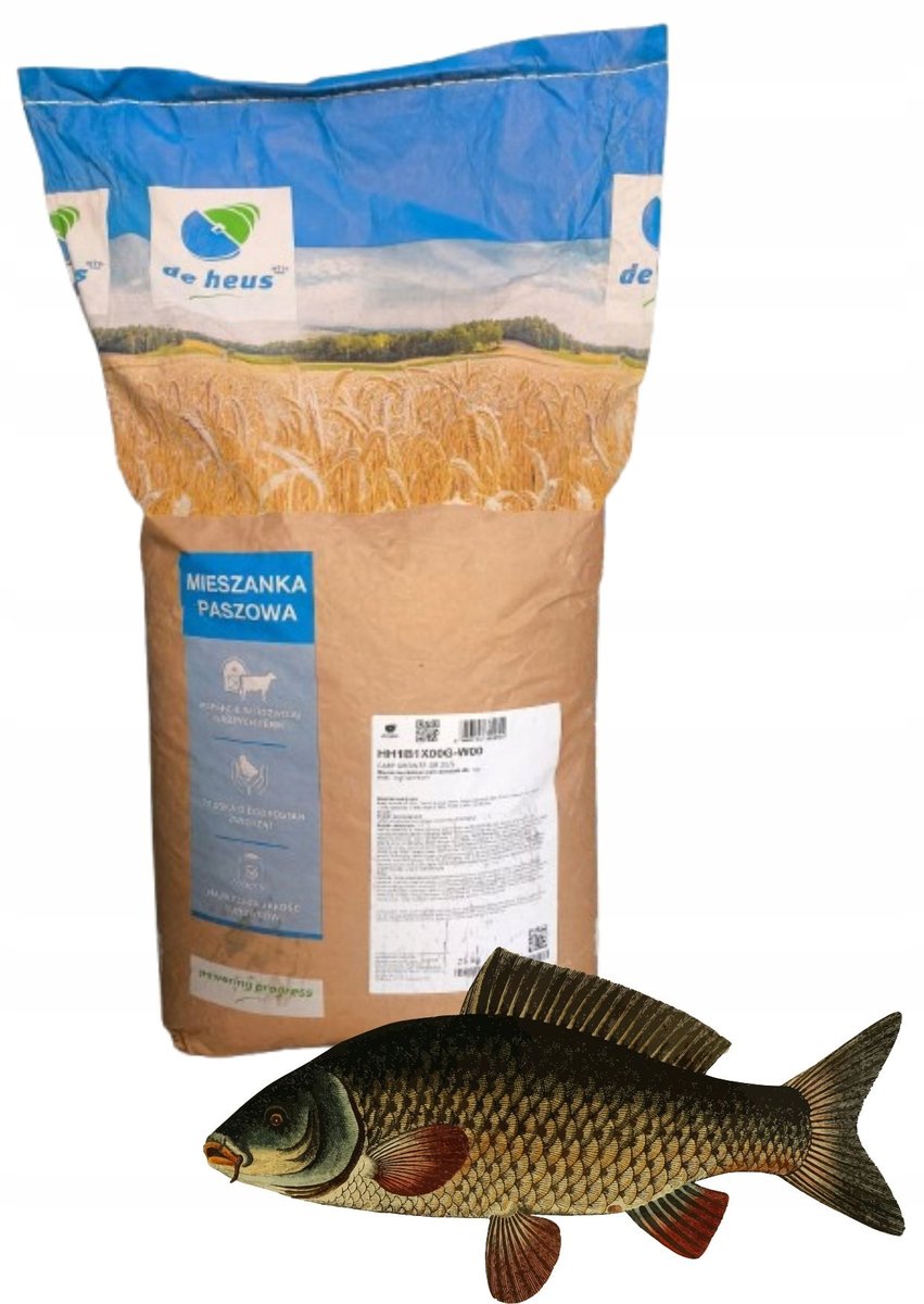 Pasza dla karpi, ryb karpiowatych Carp Grower zan ta De Heus 25 kg - Inny producent | Sklep ...