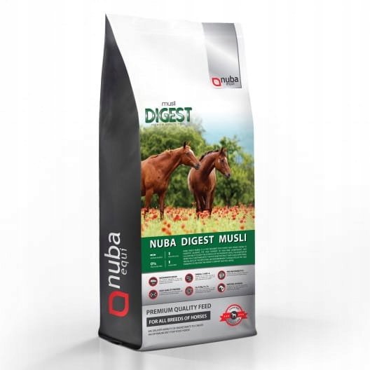Pasza Nuba Equi Digest Musli 2G 20 kg - Nuba Equi | Sklep EMPIK.COM