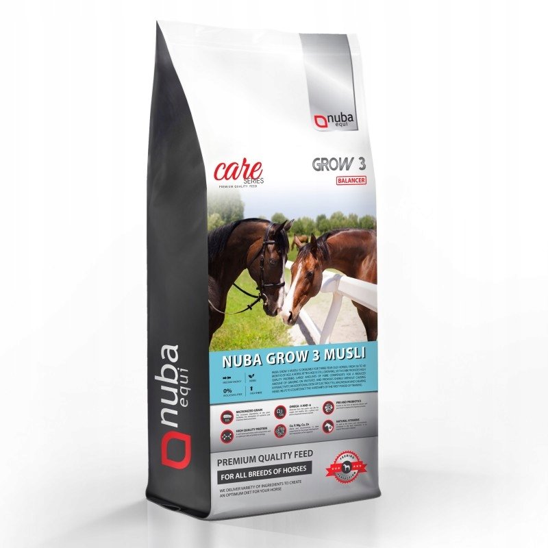 Pasza Nuba Equi Grow3 Musli Balancer 20 kg - Nuba Equi | Sklep EMPIK.COM