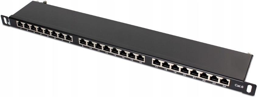 PATCH PANEL FTP CAT.6 24 PORTY 0.5U GETFORT - Inna marka | Sklep EMPIK.COM