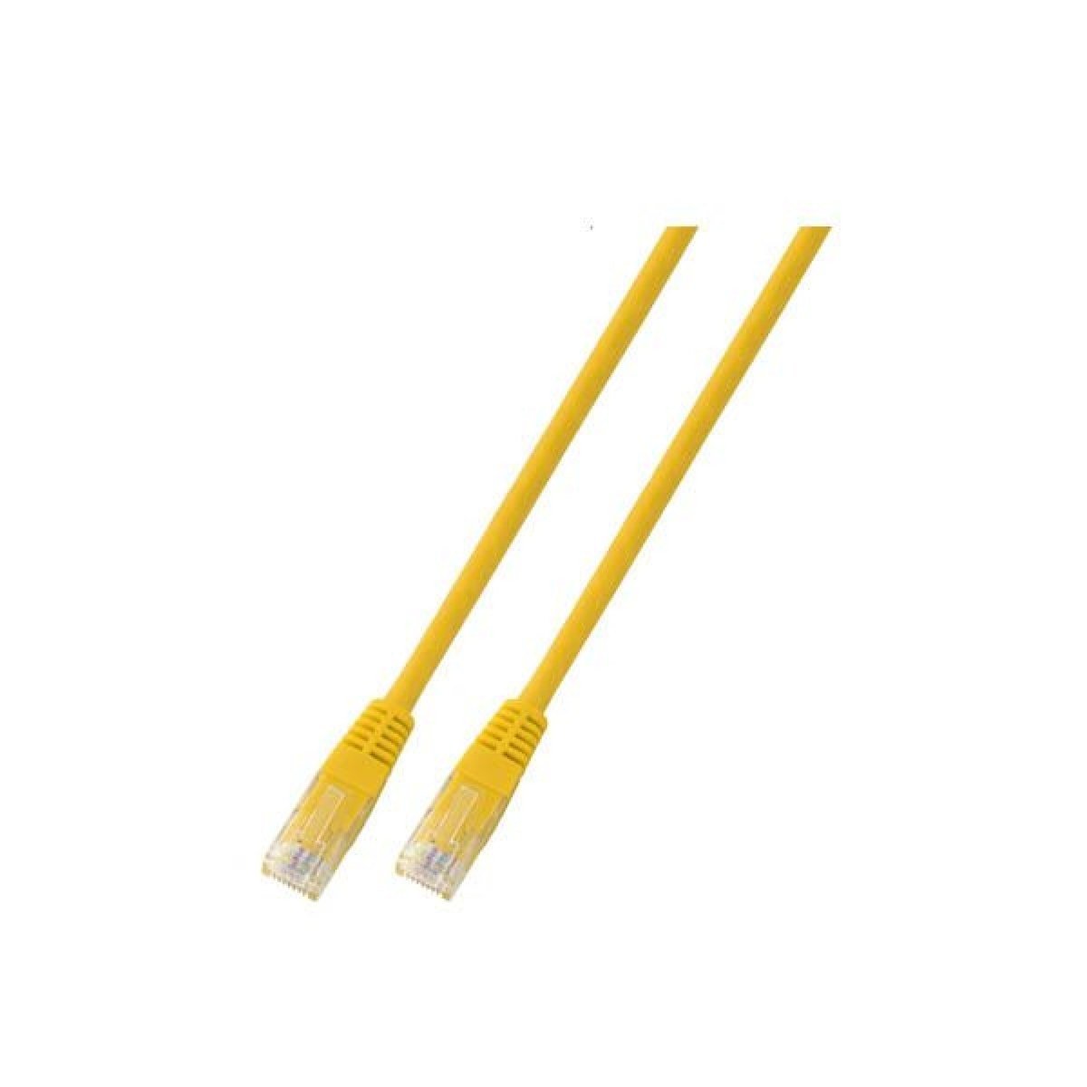 Patchcord RJ45 U/UTP kat. 5e PVC CCA żółty 0,25m - Inna marka | Sklep ...