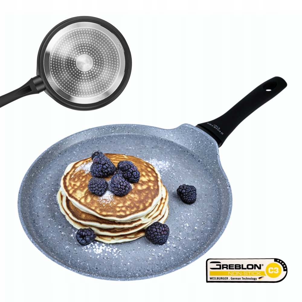 Patelnia Granitowa Do Naleśników Greblon 28Cm - KARL HAUSMANN | Sklep ...