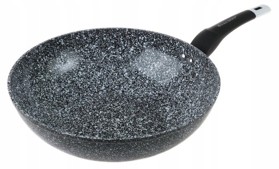 Patelnia Granitowa Głęboka 32cm Wok Wysoka 6169 - Inna marka | Sklep ...