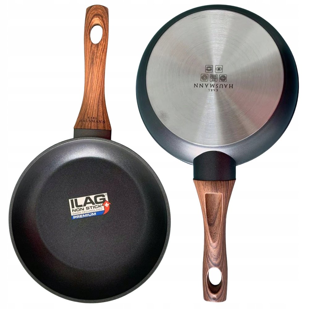 Patelnia Granitowa Powłoka Ilag Non-Stick 20Cm Indukcja Gaz - KARL HAUSMANN | Sklep EMPIK.COM
