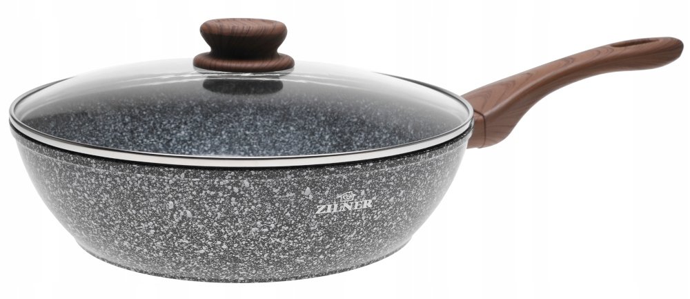 Patelnia Marmurowa Głęboka 28cm Wok Wysoka 3402 - Inna marka | Sklep ...