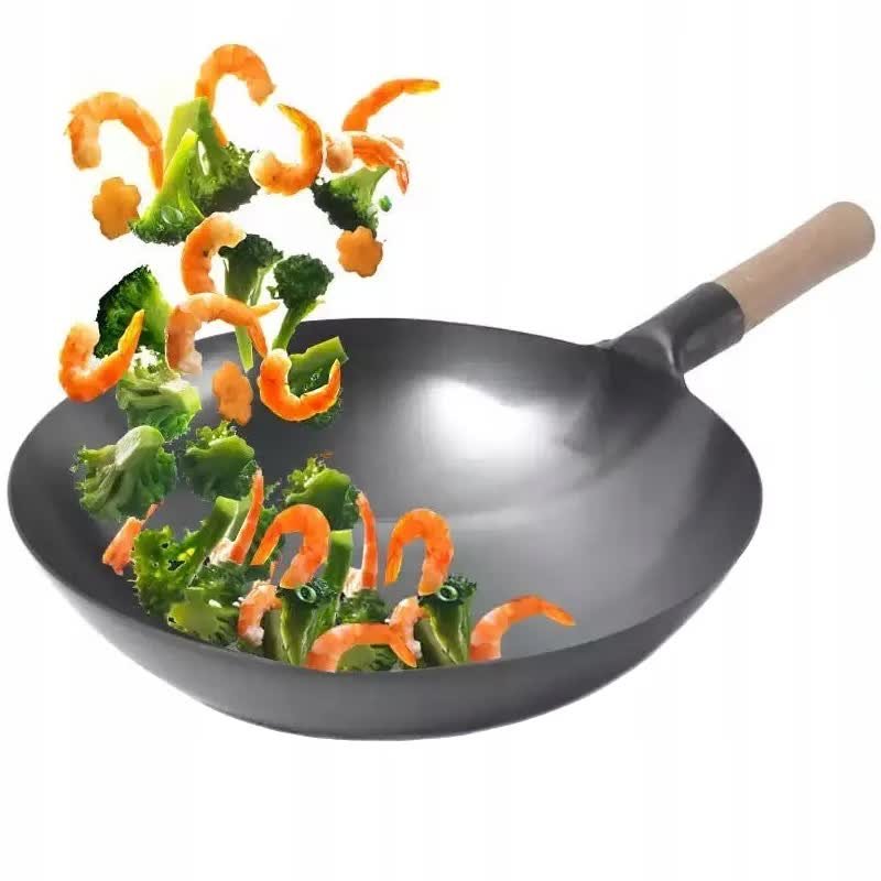 PATELNIA WOK 12 CALI 30 CM GŁĘBOKA SOLIDNA XJ3565 - Inna marka | Sklep ...