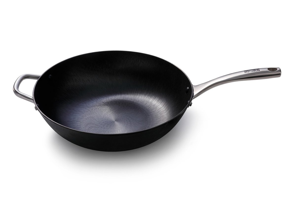 Patelnia wok żeliwna 34cm |Skottsberg Cast Iron - Inna marka | Sklep ...