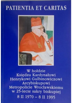 Patientia et caritas - | Książka w Empik