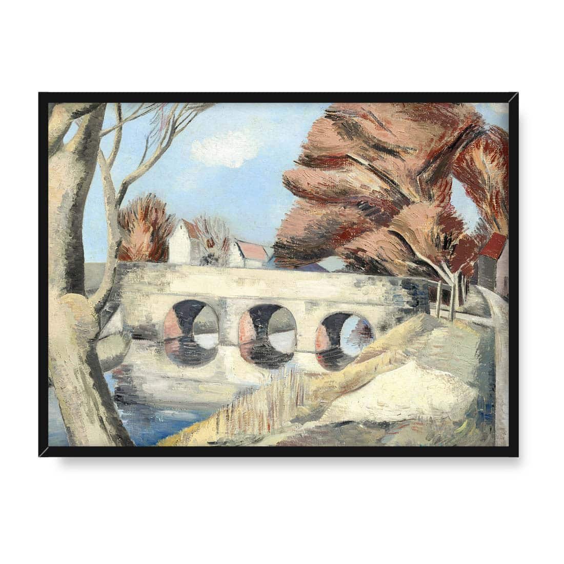 Paul Nash Most Romney Marsh 40×30 W RAMIE - ANTYKWARIAT "CZUŁA JEST NOC ...