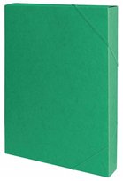 PBS Connect, teczka z gumką, preszpanowa, format A4, zielony - PBS ...
