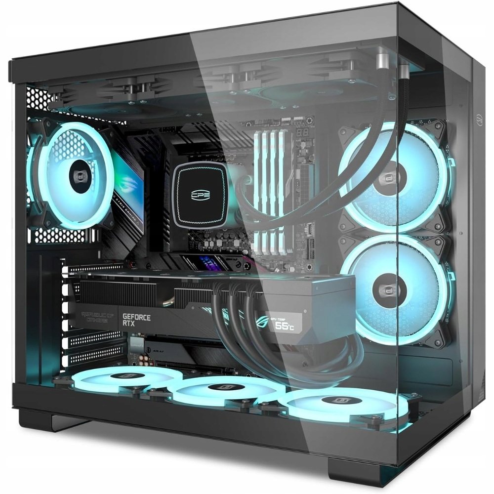 Pccooler Cps C3T500 Airflow - Obudowa Komputerowa Z 6 Wentylatorami ...