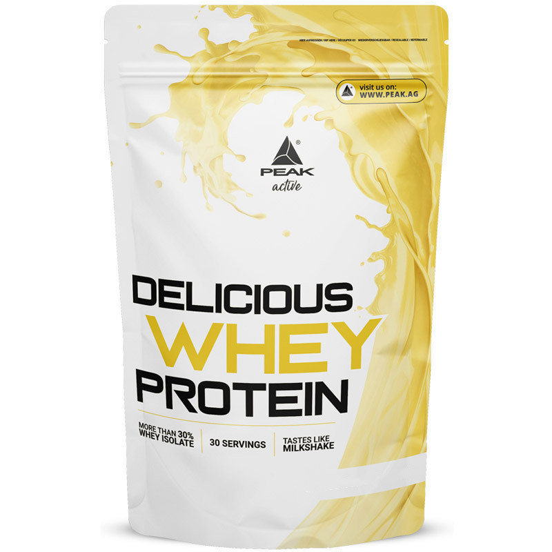 PEAK Delicious Whey Protein 900g Vanilla Milkshake - Peak | Sport Sklep ...