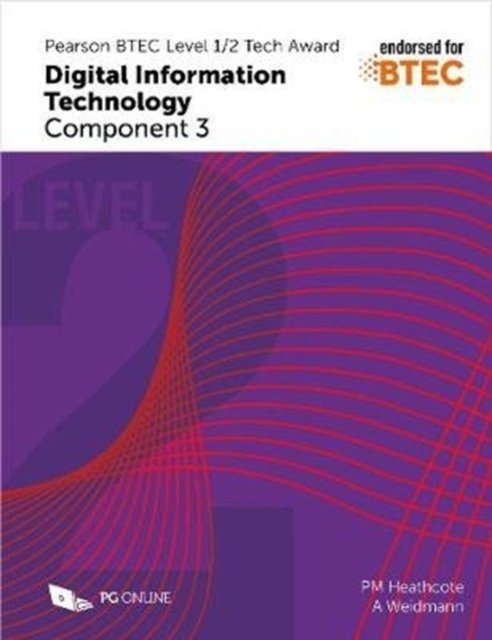 Pearson BTEC Level 12 Tech Award in Digital Information Technology ...