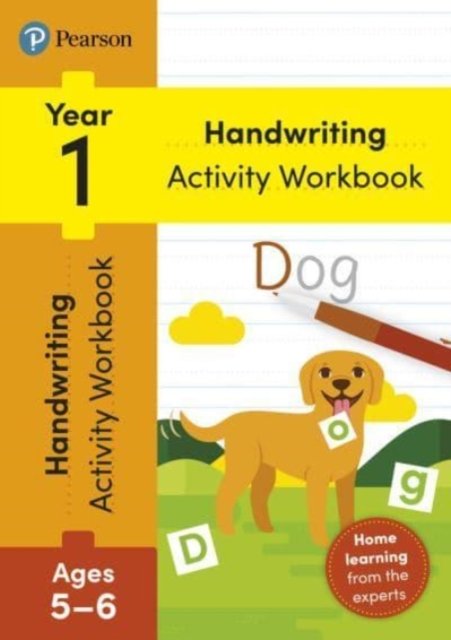Pearson Learn at Home Handwriting Activity Workbook Year 1 - Sarah ...
