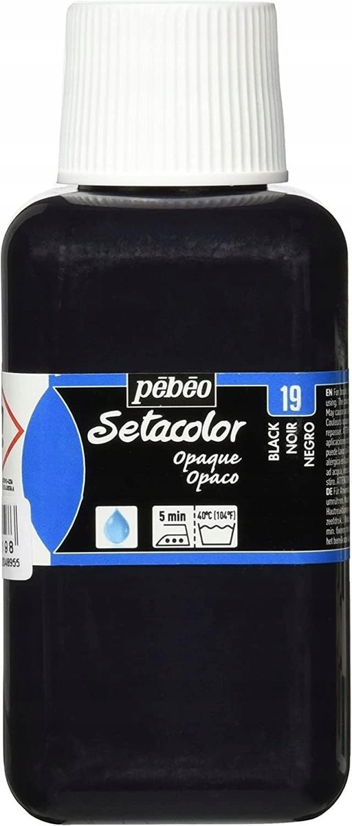 PEBEO Farba do tkanin SETACOLOR OPAQUE 250ml BLACK - PEBEO | Sklep ...