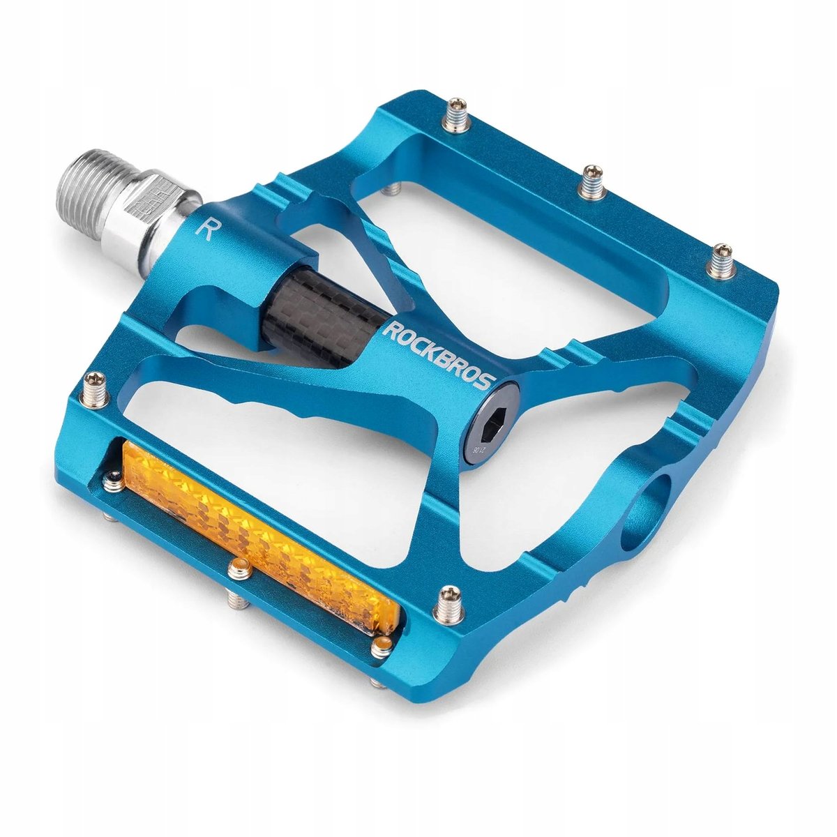 Pedały platformowe MTB ROCKBROS Kolor Niebieski - Rockbros | Sport ...