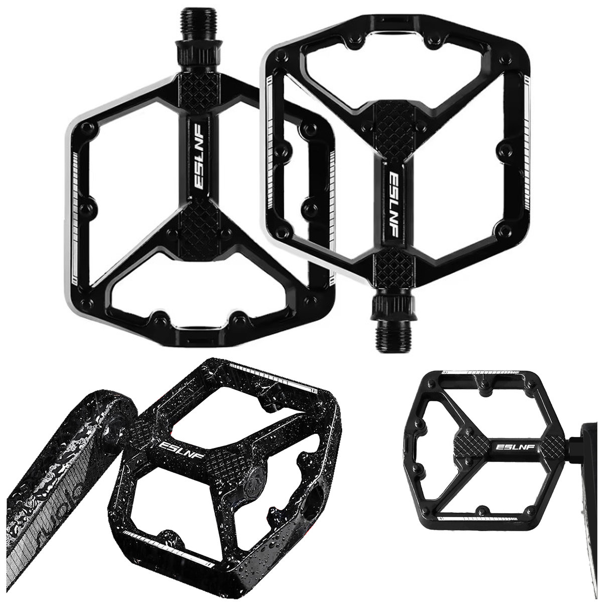 Pedały rowerowe aluminiowe platformowe - Ercole | Sport Sklep EMPIK.COM