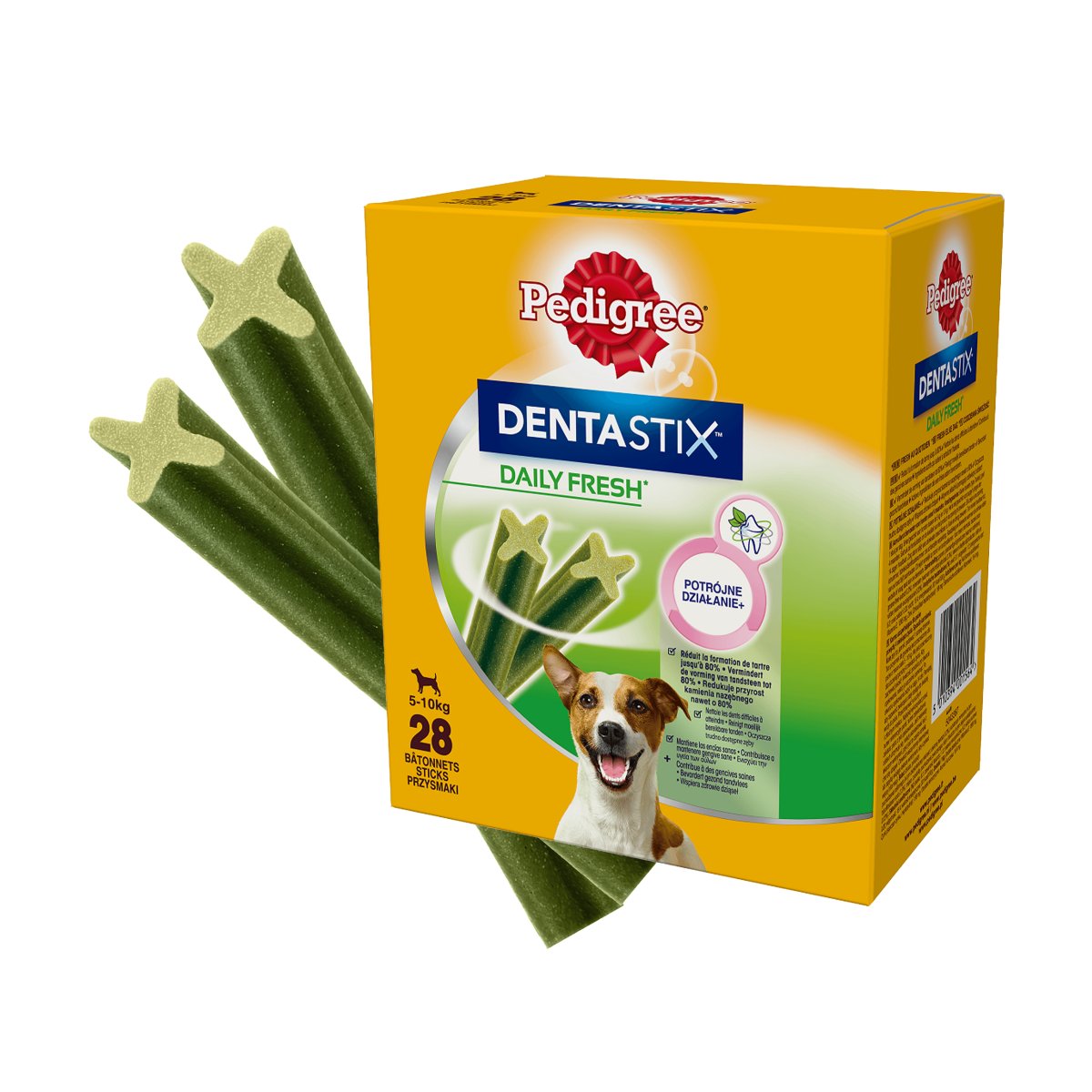 PEDIGREE DentaStix Fresh przysmaki dentystyczne dla psa małe rasy 28 ...