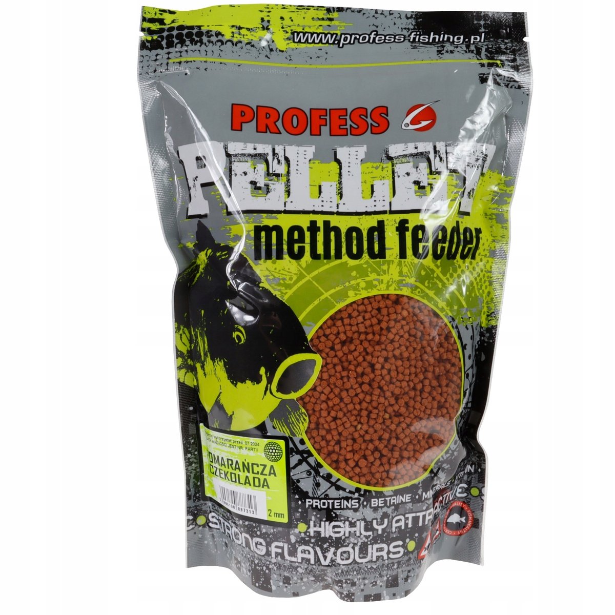 Pellet 2mm Method Feeder POMARAŃCZA CZEKOLADA 700g - PROFESS | Sport ...