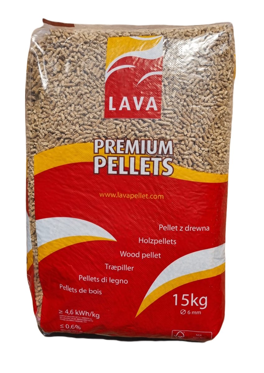 Pellet Drzewny Lava Premium 6 Mm Worek 15 Kg Pelet - Inna marka | Sklep ...