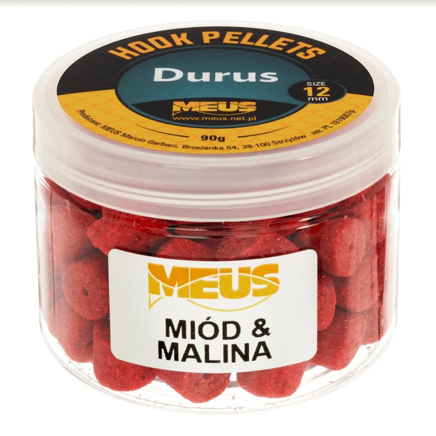 Pellet Haczykowy do Metody Meus Durus 12mm - Miód Malina - MEUS | Sport ...