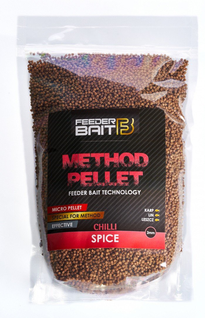 Pellet Method Feeder Bait Spice Chili 2 mm 800 g - Inna marka | Sport ...