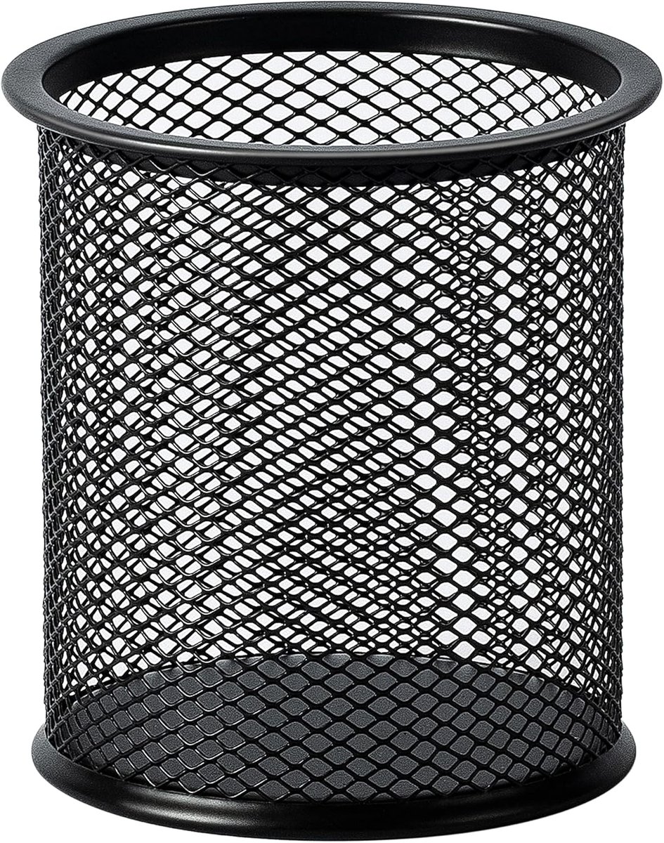 Pen Holder, 1-Pack Desktop Pen Holder, Premium Mesh Metal Pen Holder ...