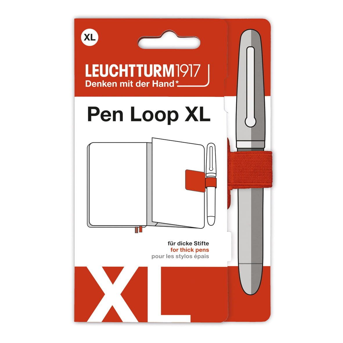 Pen Loop Leuchtturm1917 XL Fox Red - Inna marka | Sklep EMPIK.COM