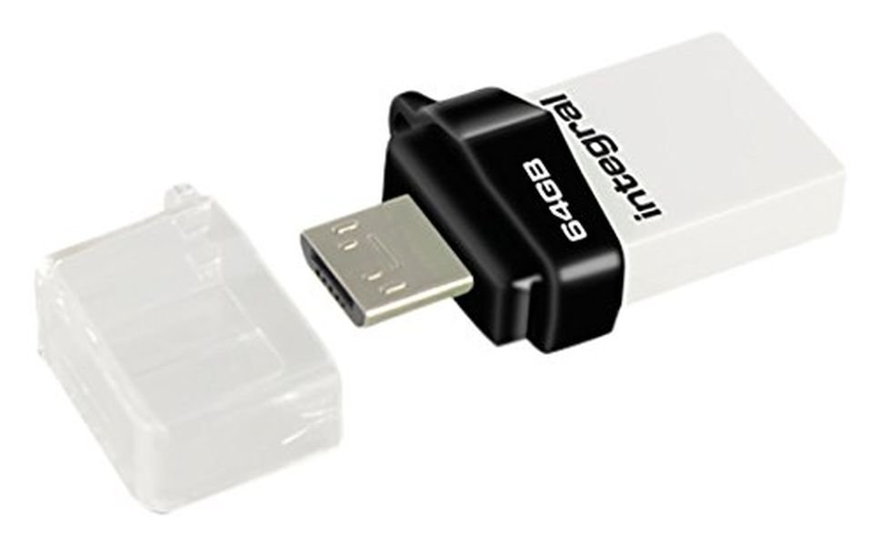 Pendrive INTEGRAL Micro Fusion, 64 GB, USB 3.0/micro USB - Integral ...
