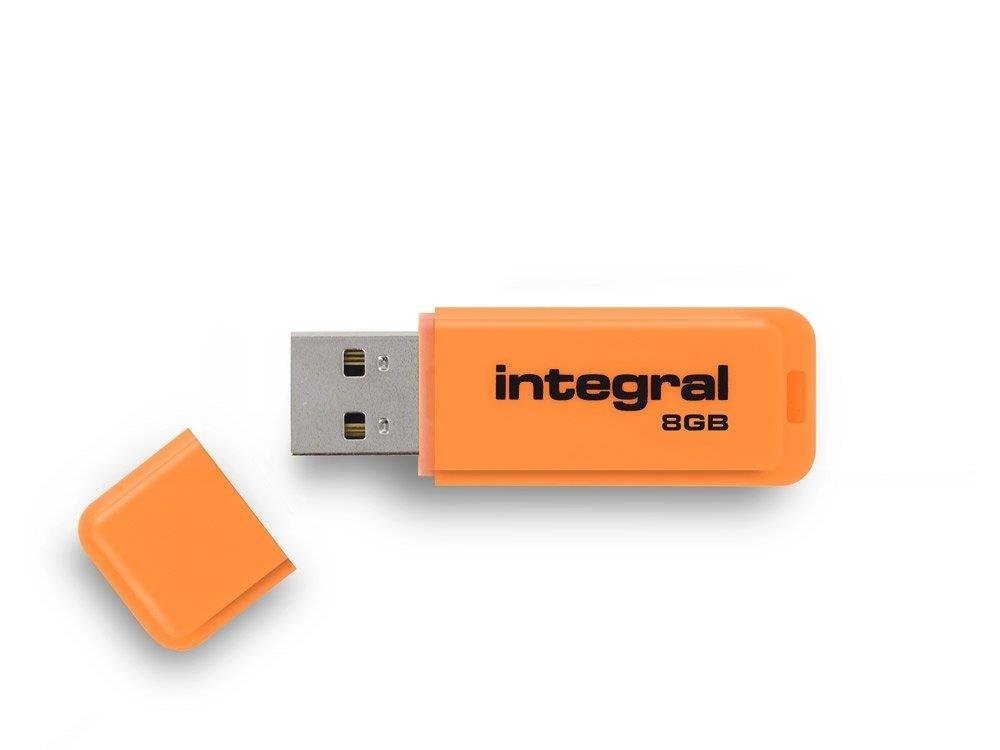 Pendrive INTEGRAL Neon, 8 GB, USB 2.0 - Integral | Sklep EMPIK.COM