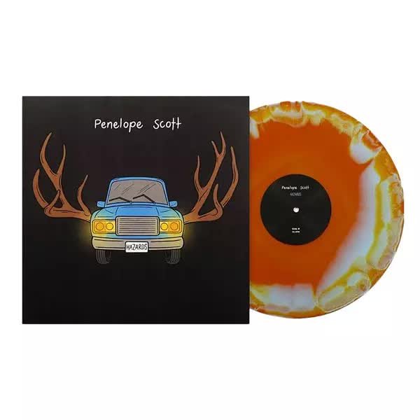 Penelope Scott: Hazards Coloured White Black A & B Side Vinyl CLR, płyta winylowa - Unknown ...