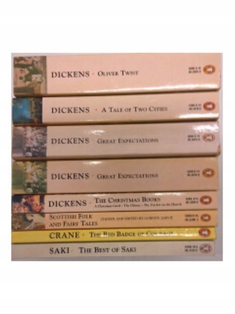 Penguin Popular Classics - Zestaw 8 szt książek - Isaki Uta | Książka w ...