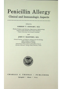 Penicillin Allergy - | Książka w Empik