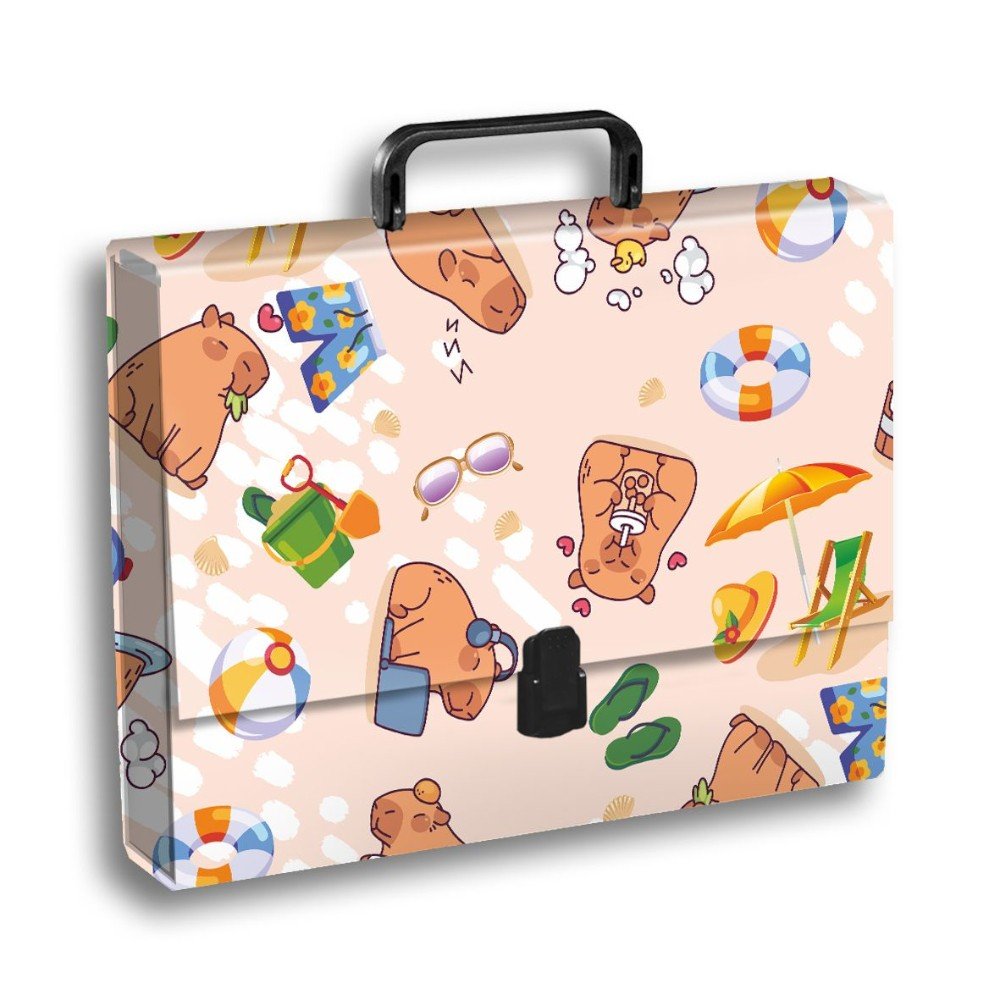 Penmate Teczka z rączką A4 Kapibara Plaża - PENMATE | Sklep EMPIK.COM