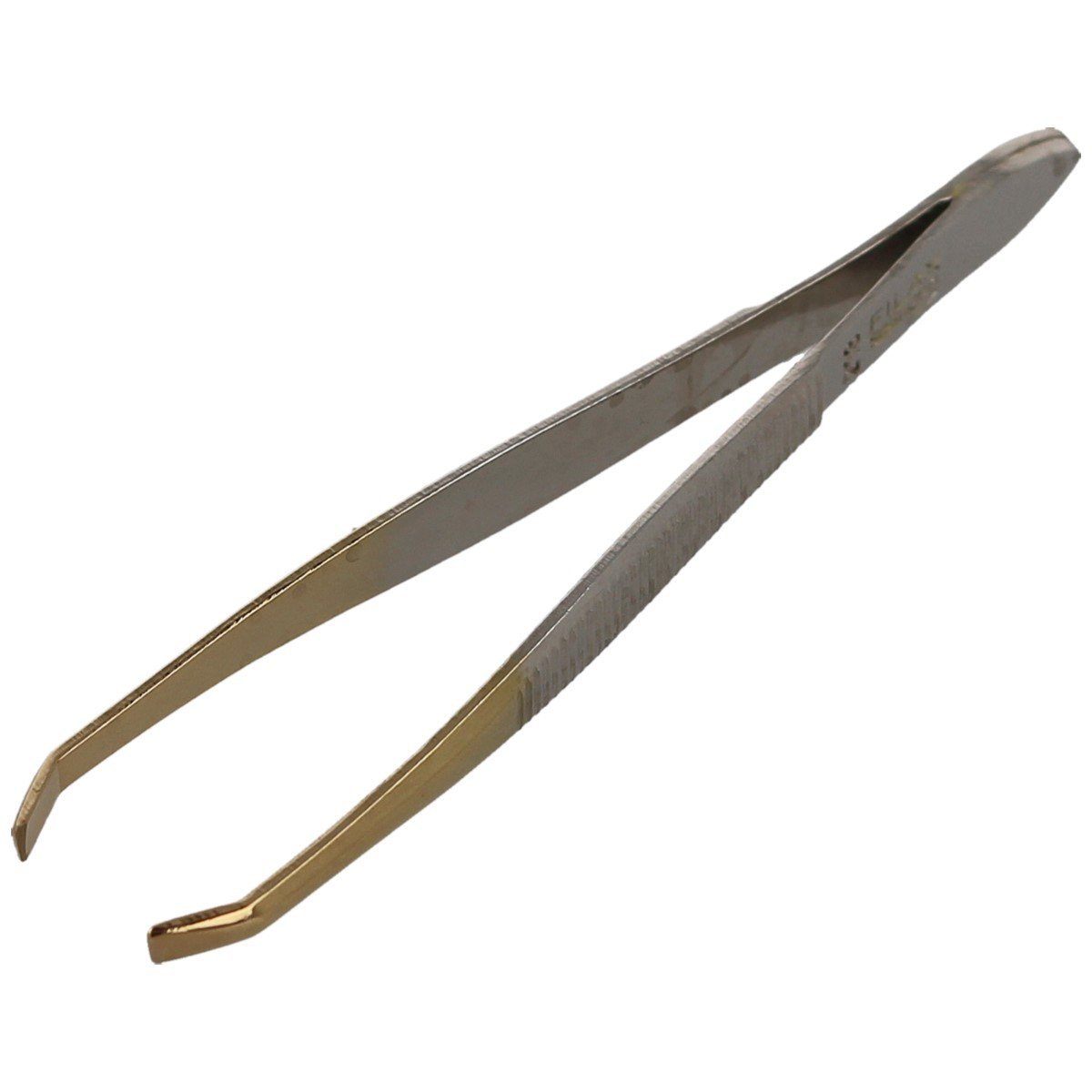 Penseta Filax Solingen Zagięta / Curved, Złocona 75mm (213NG CU 3 ...