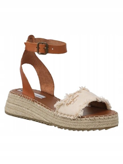 Pepe Jeans Sandały Damskie Espadryle Ze Skórą 41 Awk - Inna marka ...
