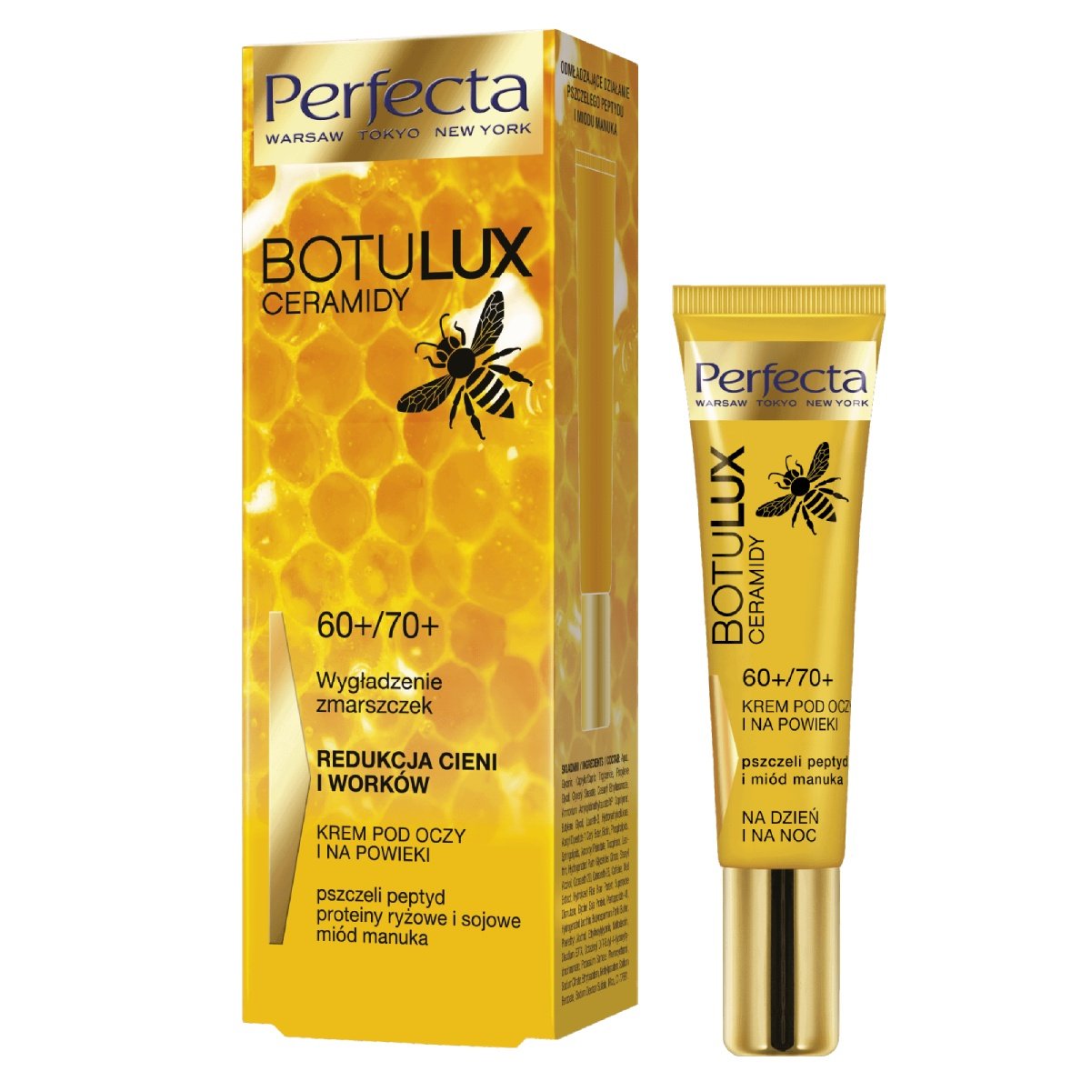 Perfecta, Botulux Ceramidy 60+/70+, krem pod oczy i na powieki, 15 ml ...
