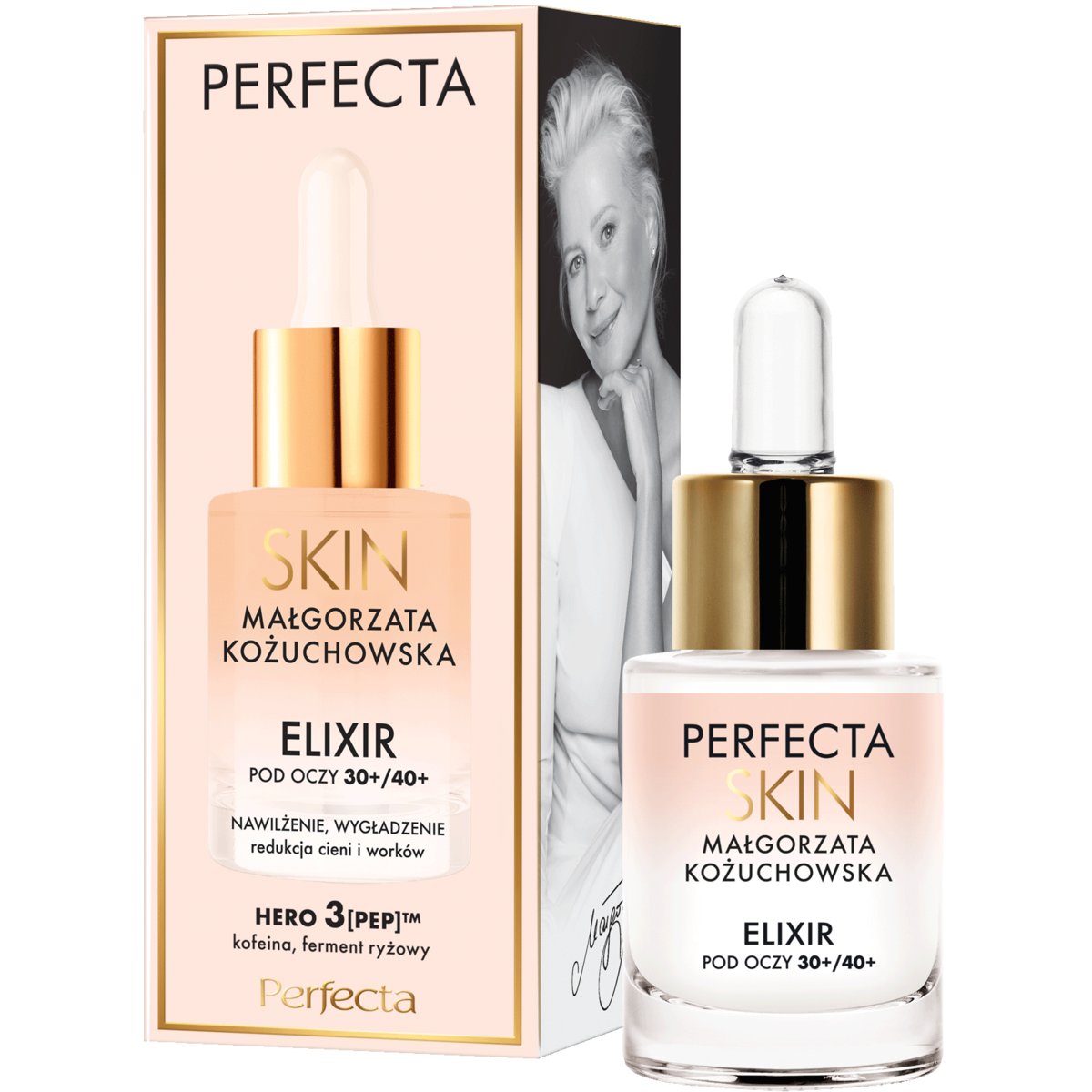 Perfecta Skin Małgorzata Kożuchowska Elixir nawilżająco-wygładzający ...