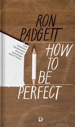 Perfekt sein / How to Be Perfect - Dieterich'sche Verlagsbuchhandlung ...