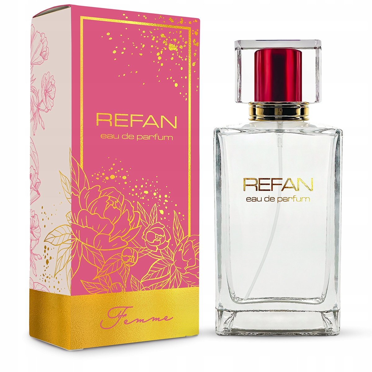 PERFUMY DAMSKIE REFAN 021 Orientalna Elegancja z Różą i Maliną 90 ml ...