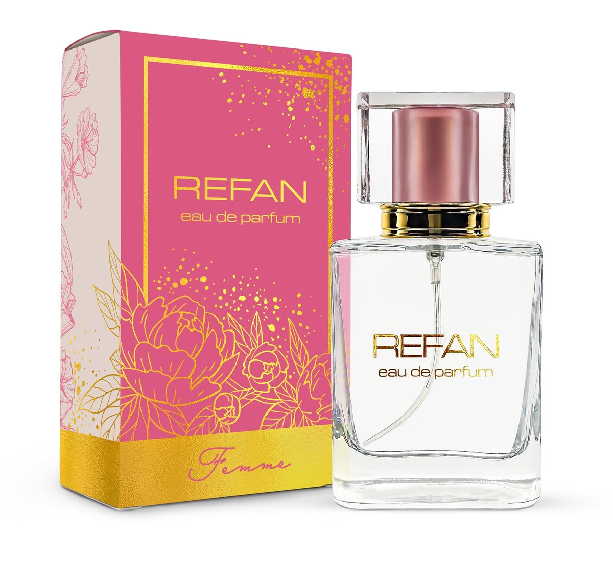 PERFUMY DAMSKIE REFAN 149 Kwiatowa Elegancja z Nutą Miodu i Karmelu 50 ml | Sklep EMPIK.COM