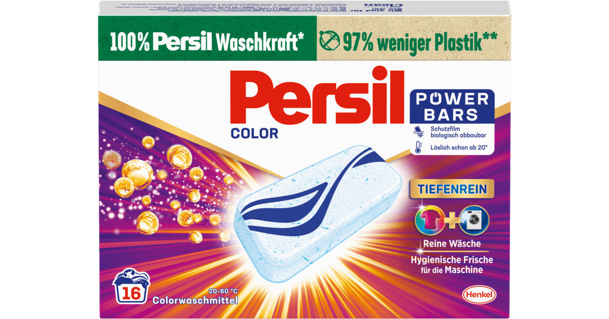 Persil Color Power Bars Tabletki do Prania 16 prań DE - Inny producent ...