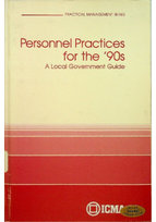 Personnel Practices for the 90s A Local Government Guide - Opracowanie ...