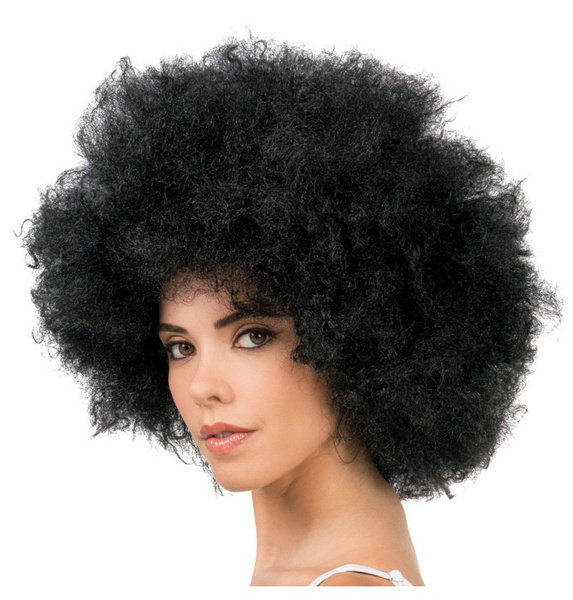 Peruka afro czarna - Chaks | Przyjęcia i okazje w Sklepie EMPIK.COM