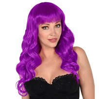 Peruka Bella Fioletowa - Widmann | Przyjęcia i okazje w Sklepie EMPIK.COM