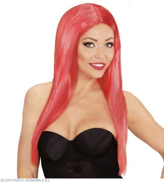 PERUKA GLAMOUR CZERWONA - Widmann | Przyjęcia i okazje w Sklepie EMPIK.COM