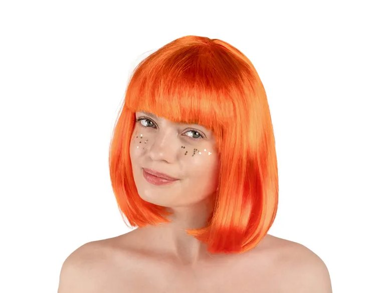Peruka kleopatra pomarańczowa - Inna marka | Przyjęcia i okazje w Sklepie EMPIK.COM