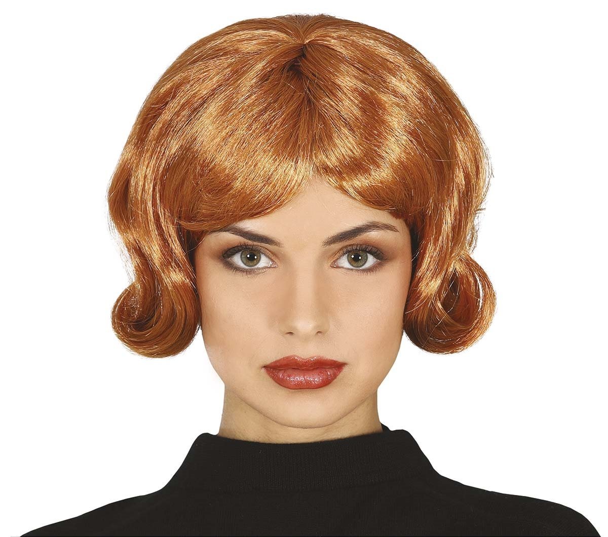 Peruka Lata 50-te "Welma" ruda - Guirca | Przyjęcia i okazje w Sklepie EMPIK.COM