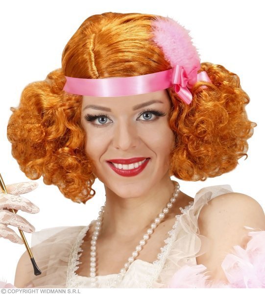 Peruka Retro Ruda Z Opaską - Inna marka | Przyjęcia i okazje w Sklepie EMPIK.COM