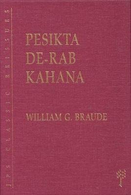 Pesikta De-Rab Kahana - William G. Braude | Książka w Empik